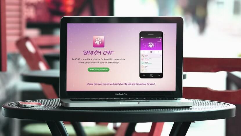 Ranchat Application [Android App & Landing Page] | KATADOR
